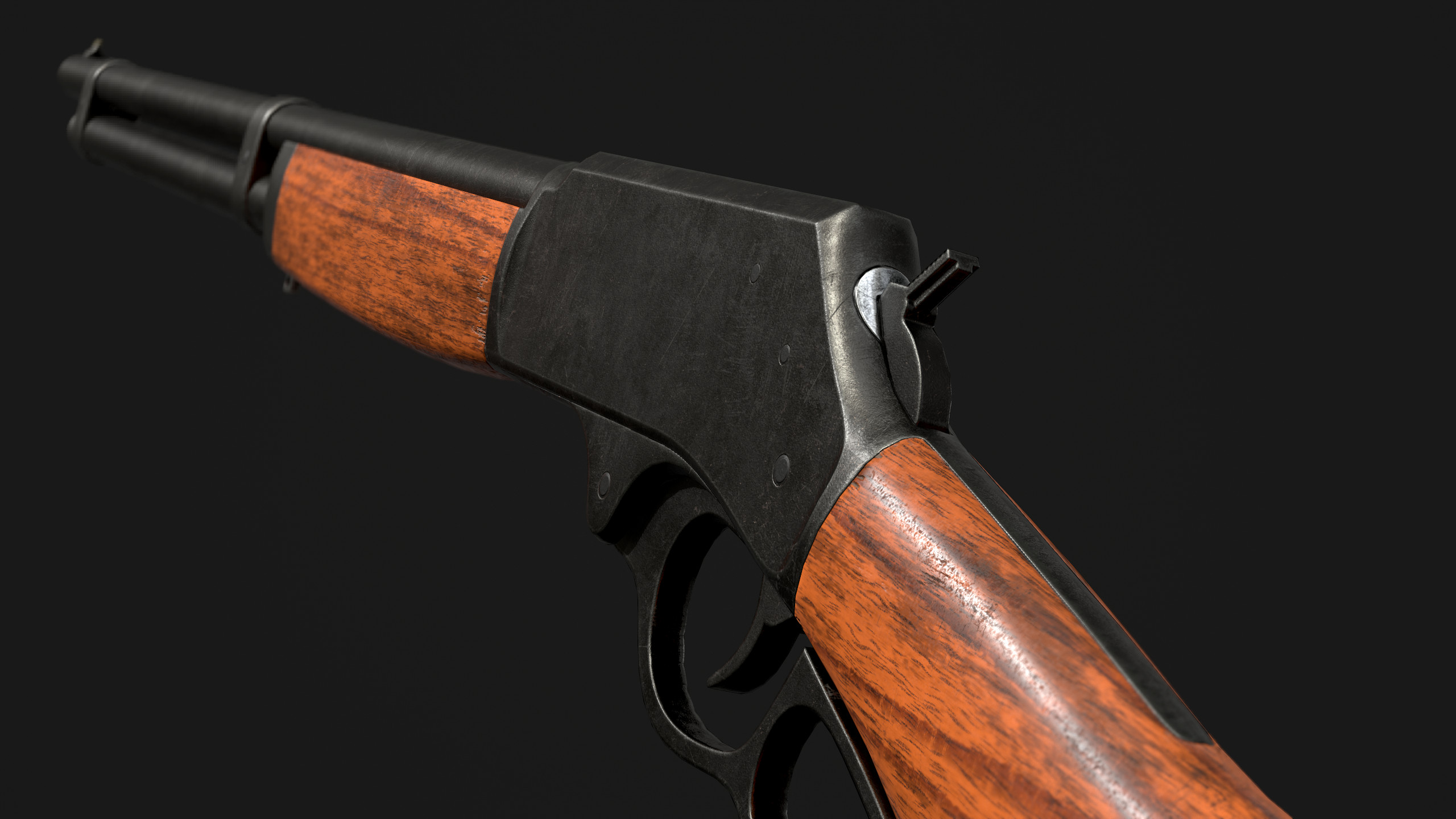 Russell Rector - Lever Action Shotgun