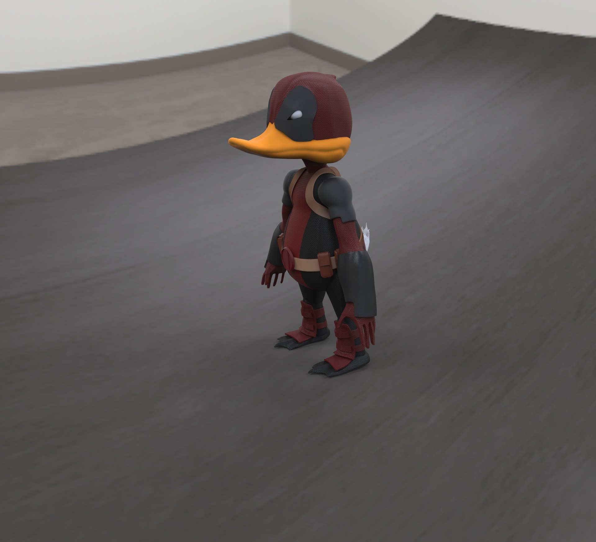 ArtStation - Deadpool duck