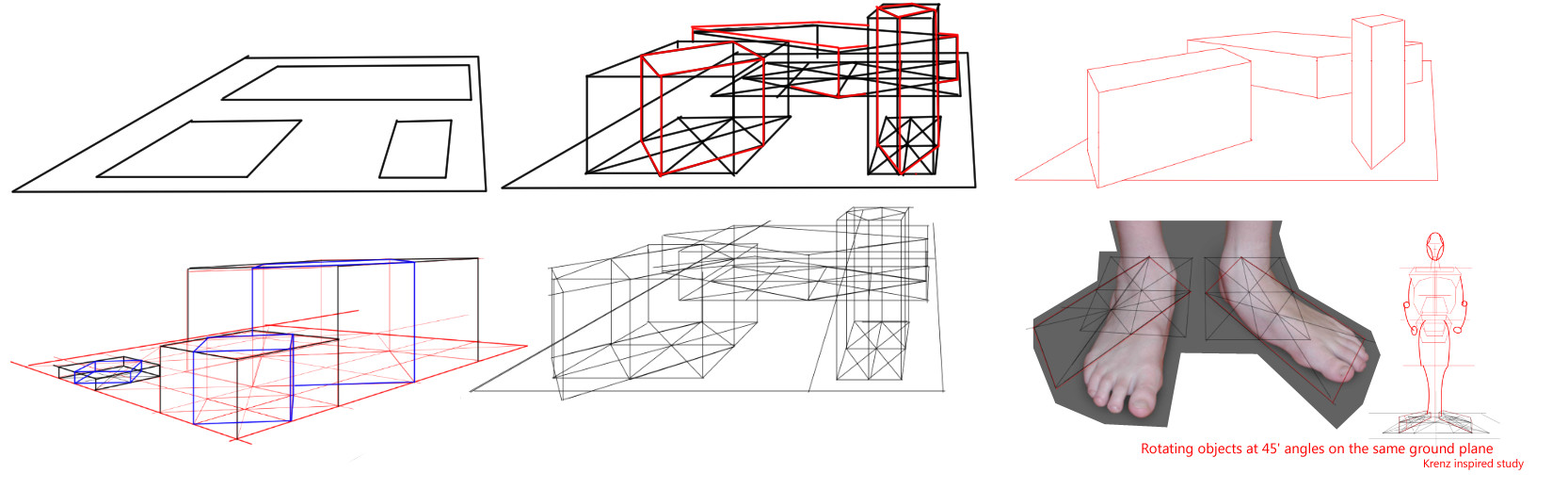 ArtStation - Rotating on the same groundplane