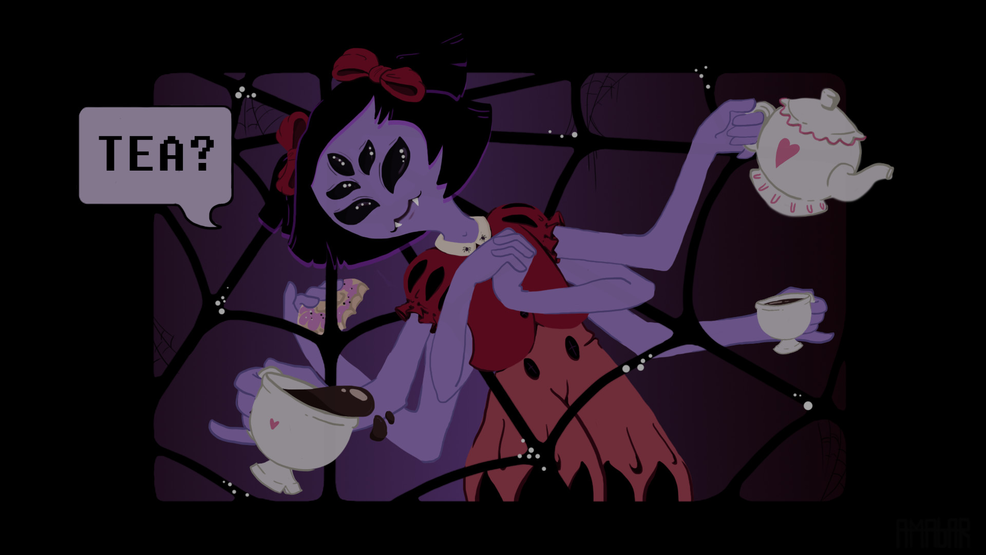 ArtStation - Muffet The Spider Lady