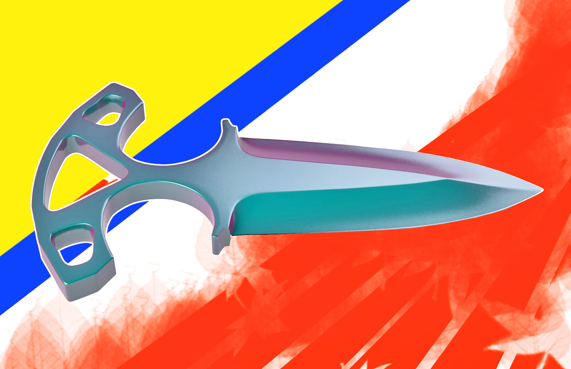 ArtStation - Counter strike global ofensive shadow dagger 3d modeling video