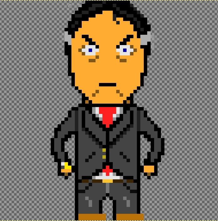 Jeffrey Douglas - 1970's New York Pixel Environment and Characters