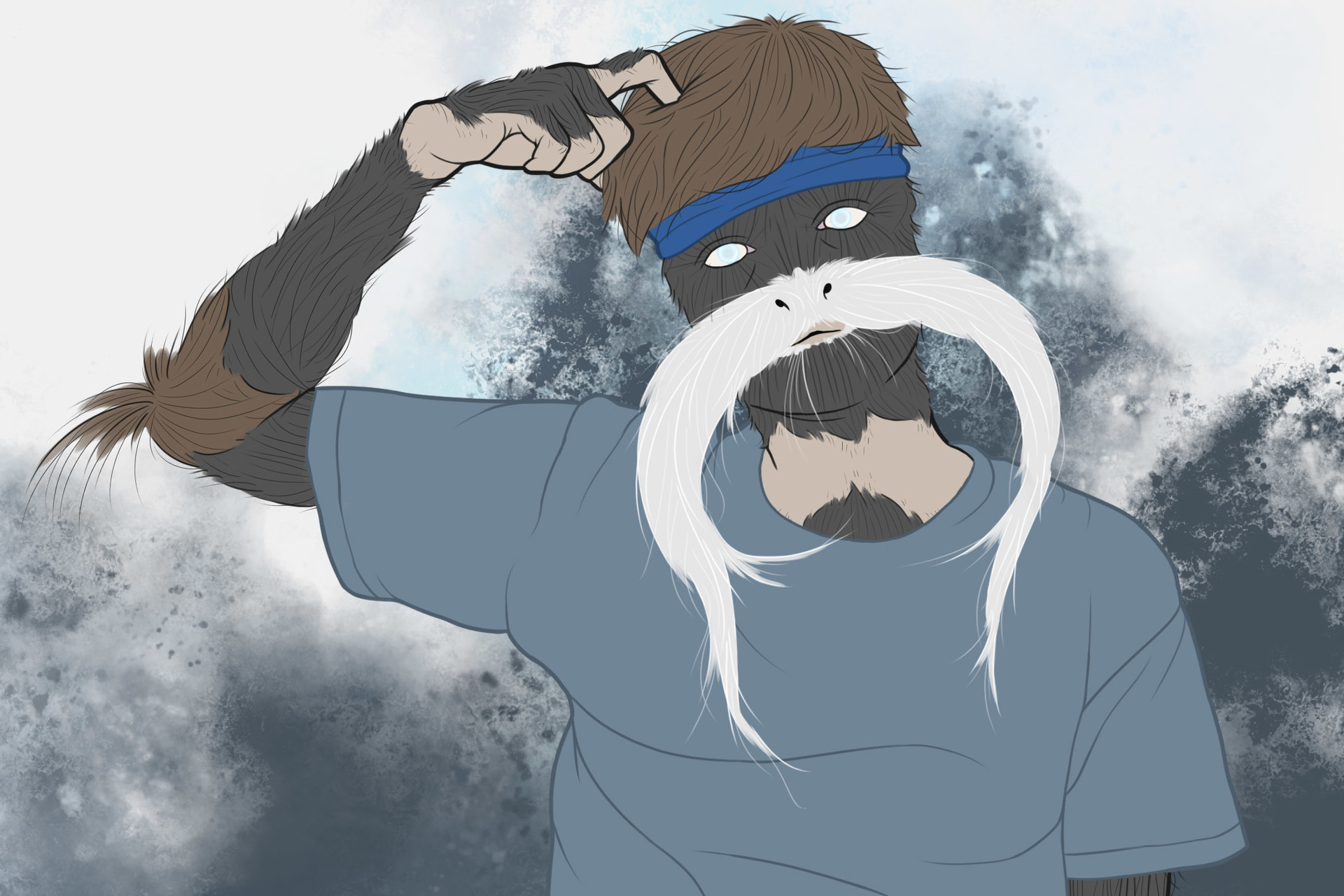 ArtStation - Ethan Monkey Form