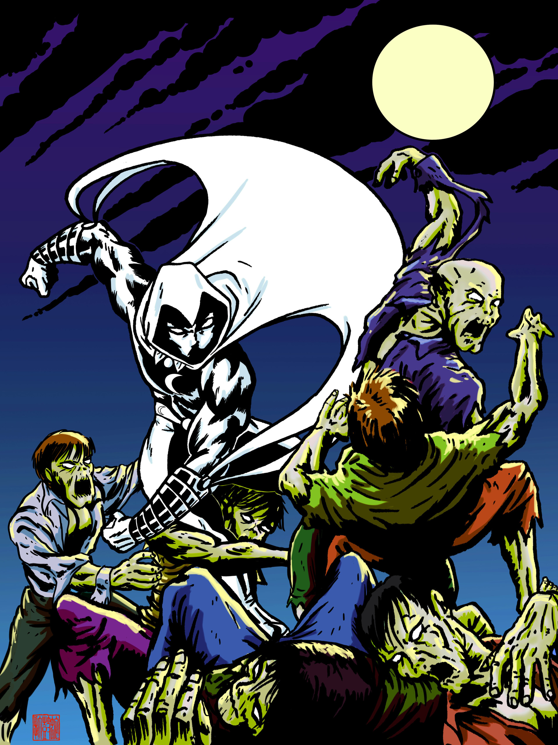 ArtStation - Classic Moon Knight