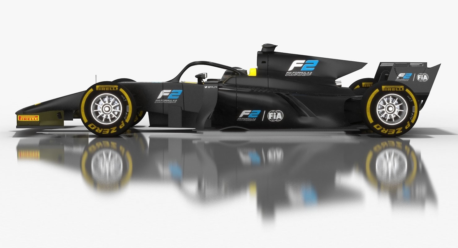OpticalDreamSoft - Formula 2 Dallara F2 2018 Season 2018 3D model