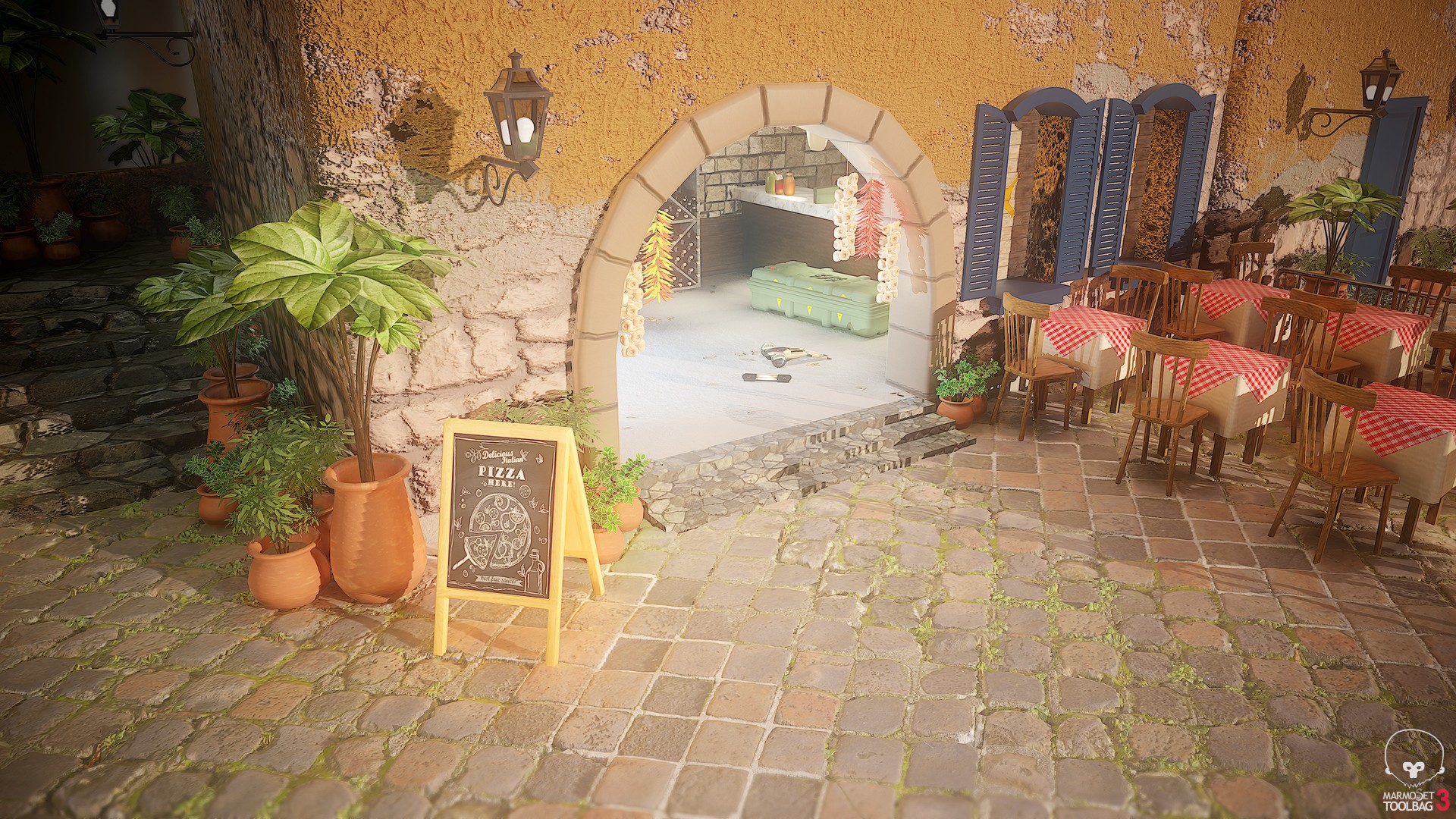 Martin Phillip - Italian Themed Diorama