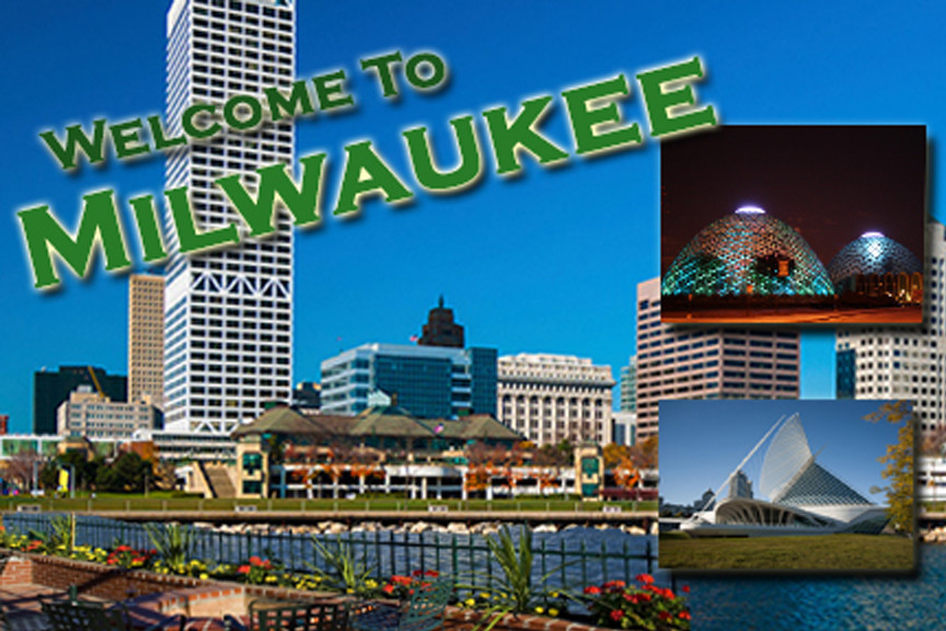 ArtStation - Milwaukee Post Card