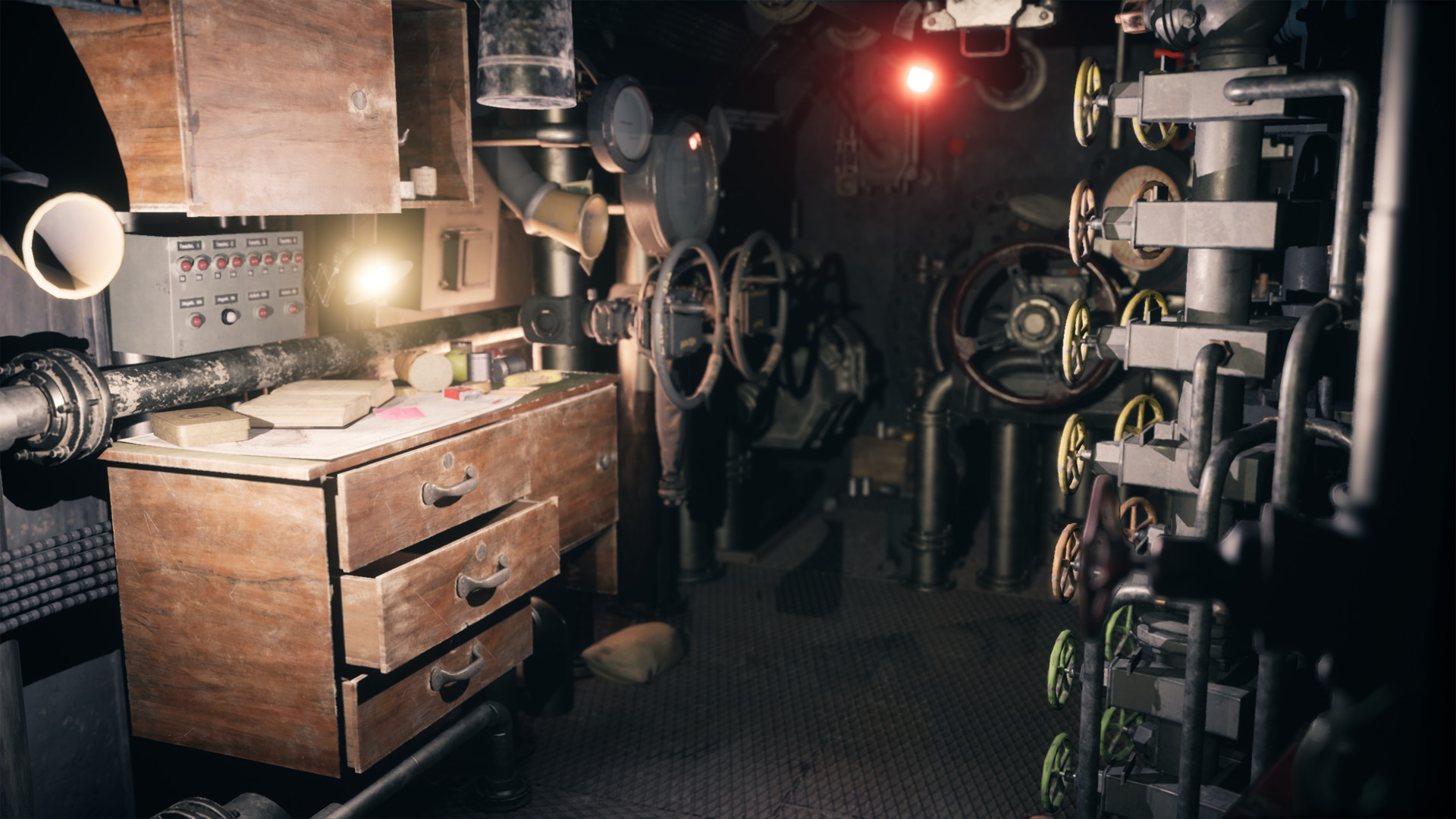 das boot engine room