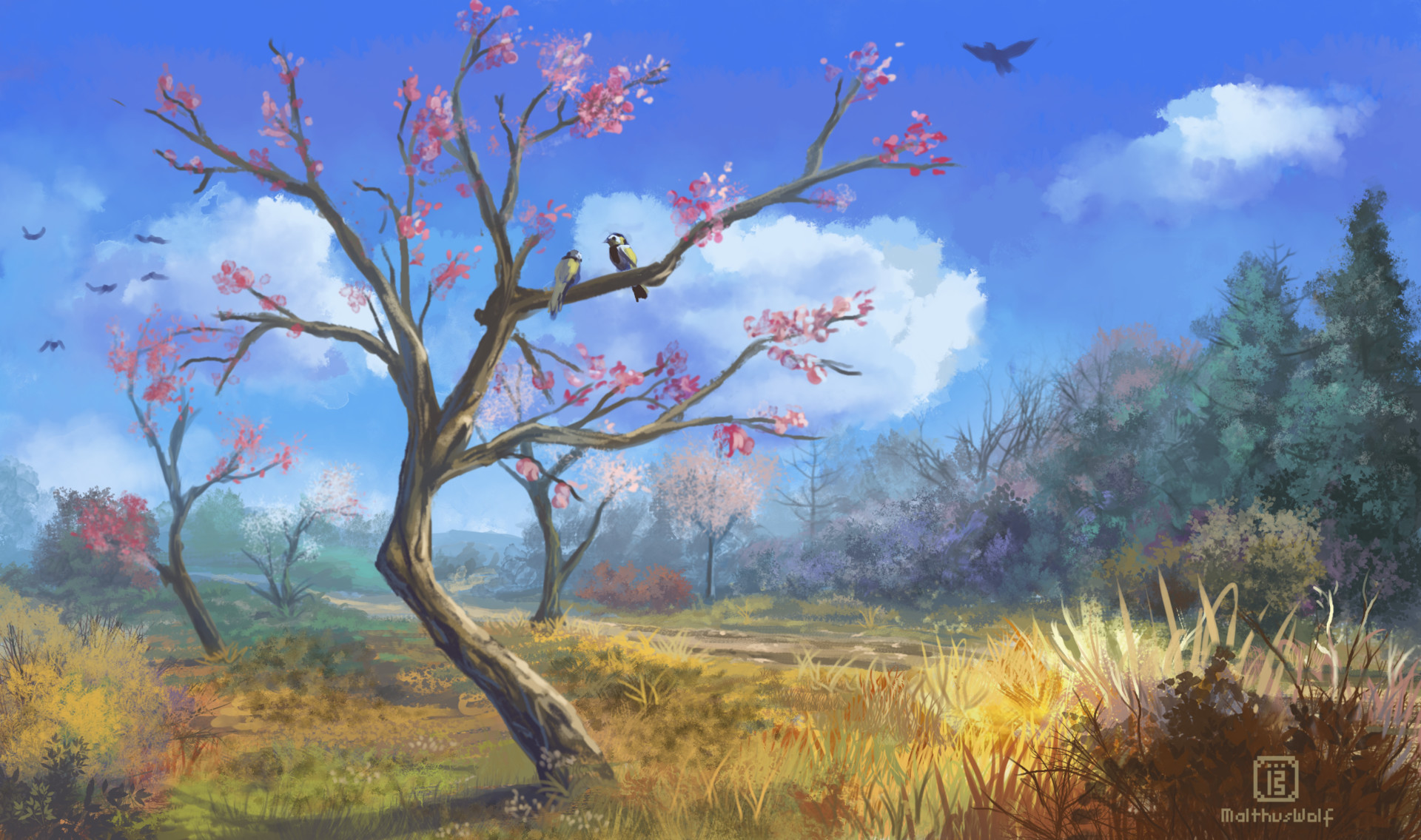 ArtStation - Spring has sprung