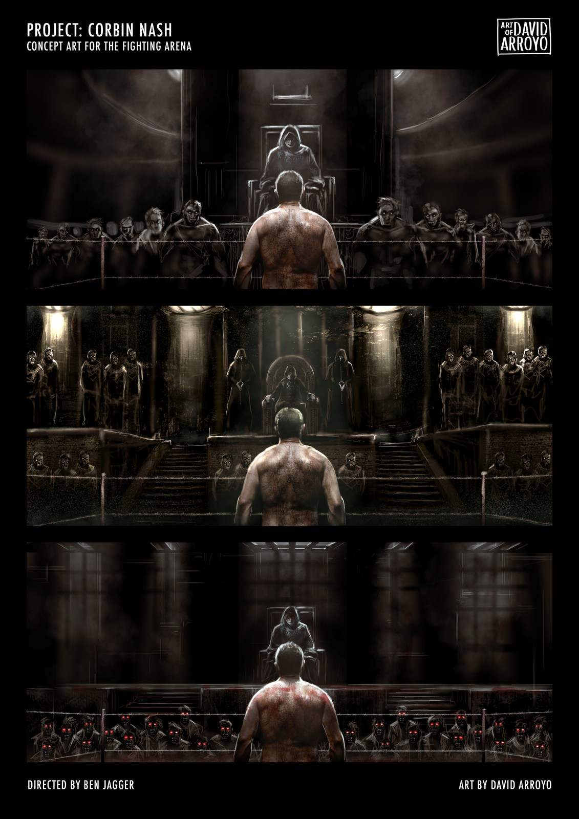 David Arroyo - Concept Art for feature film CORBIN NASH
