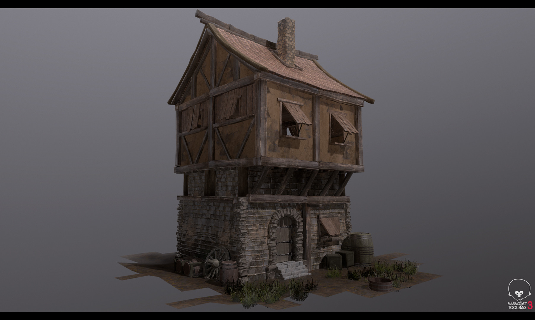 ArtStation - Medieval House2