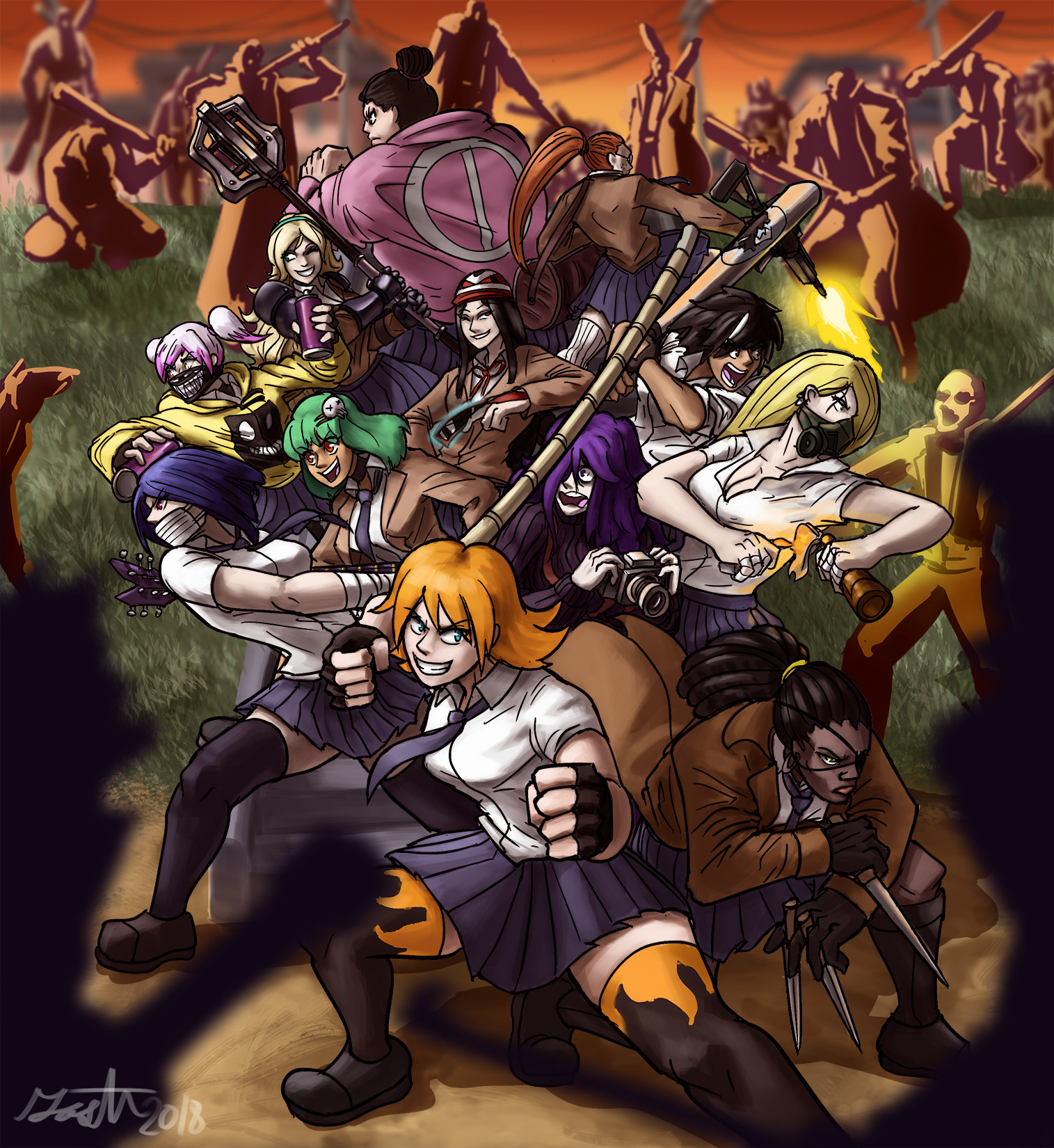 ArtStation - Bancho girls