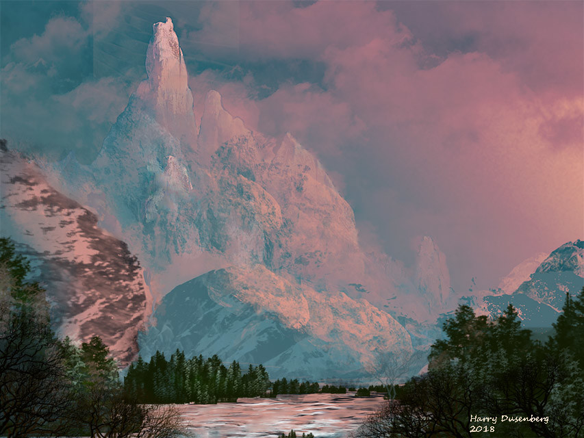 ArtStation - Mountain Spring