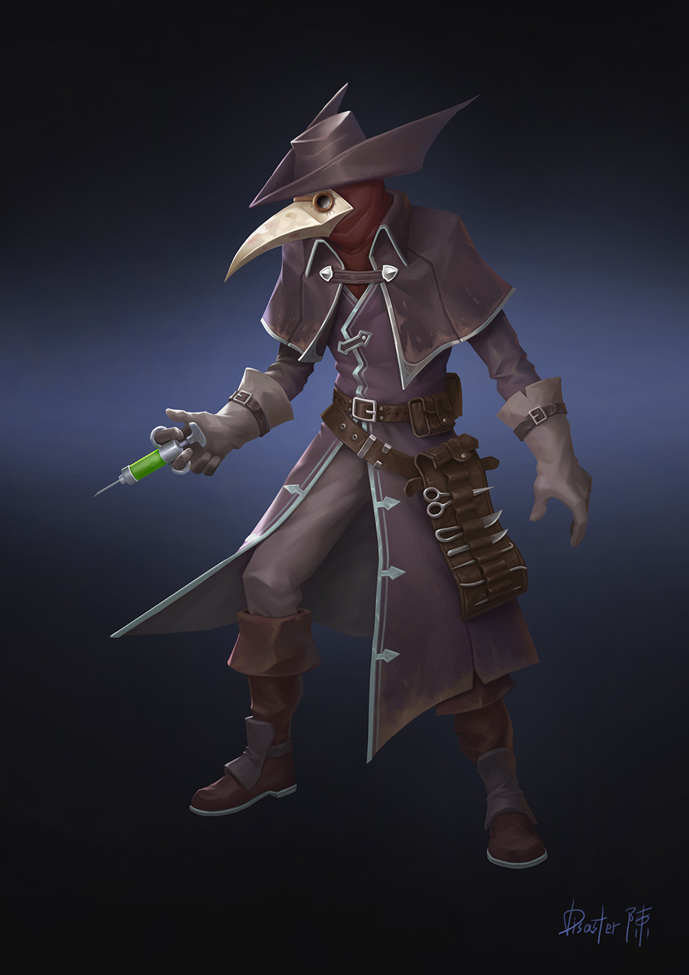 ArtStation - Plague doctor