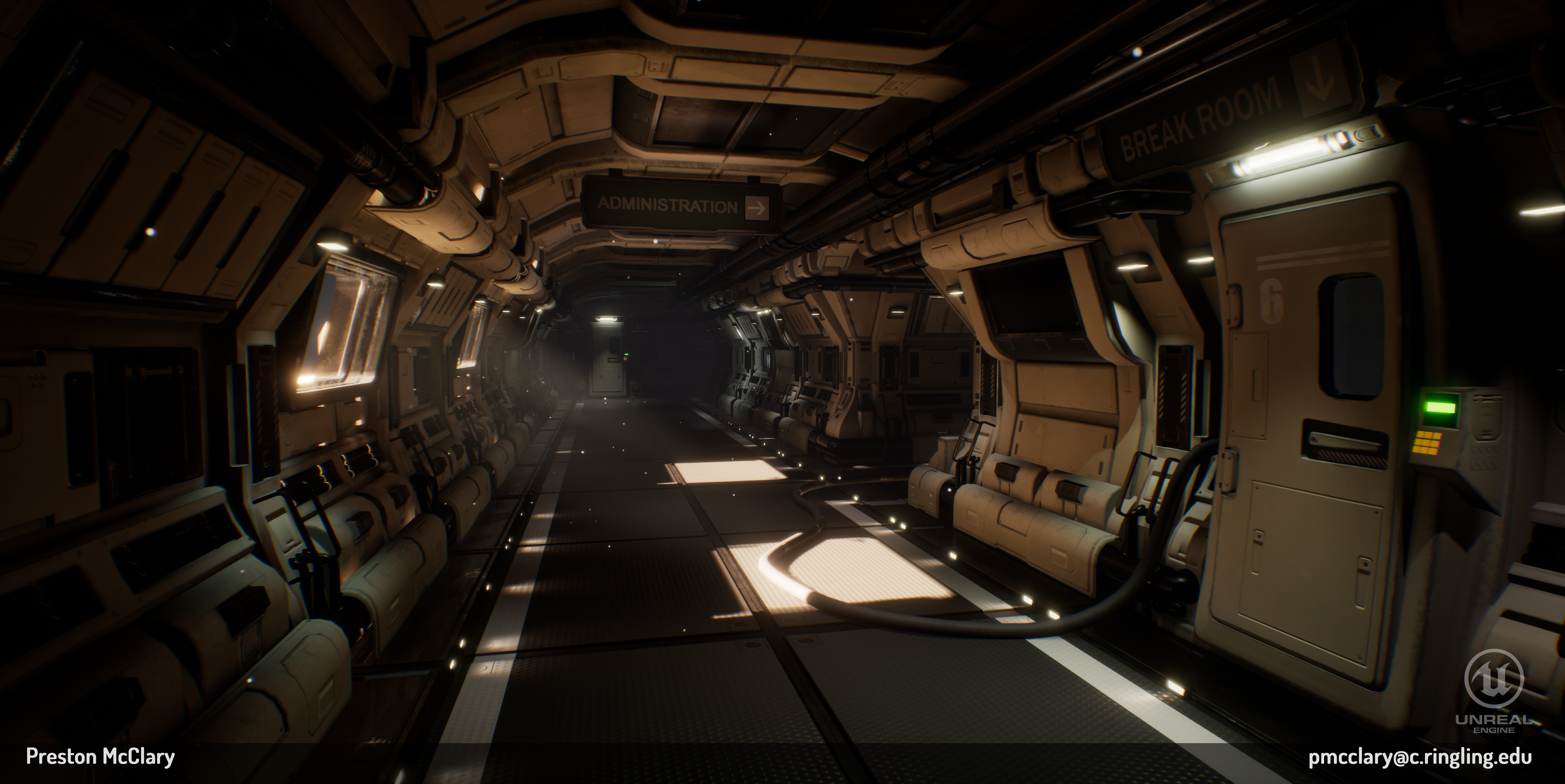 Preston McClary - Scifi Corridor