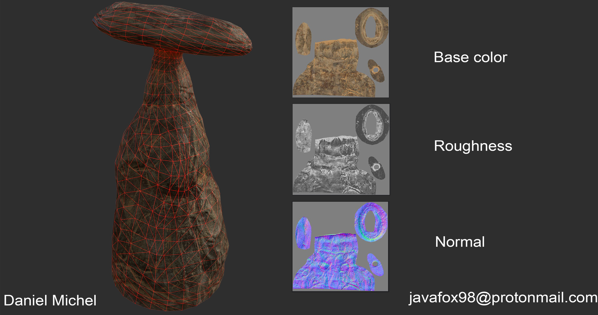 Daniel Michel - Weathered Rock