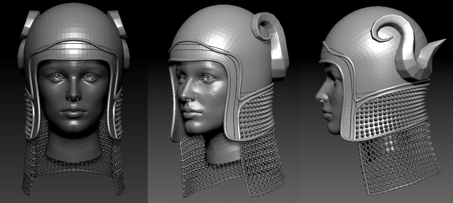 ArtStation - Helmet practice