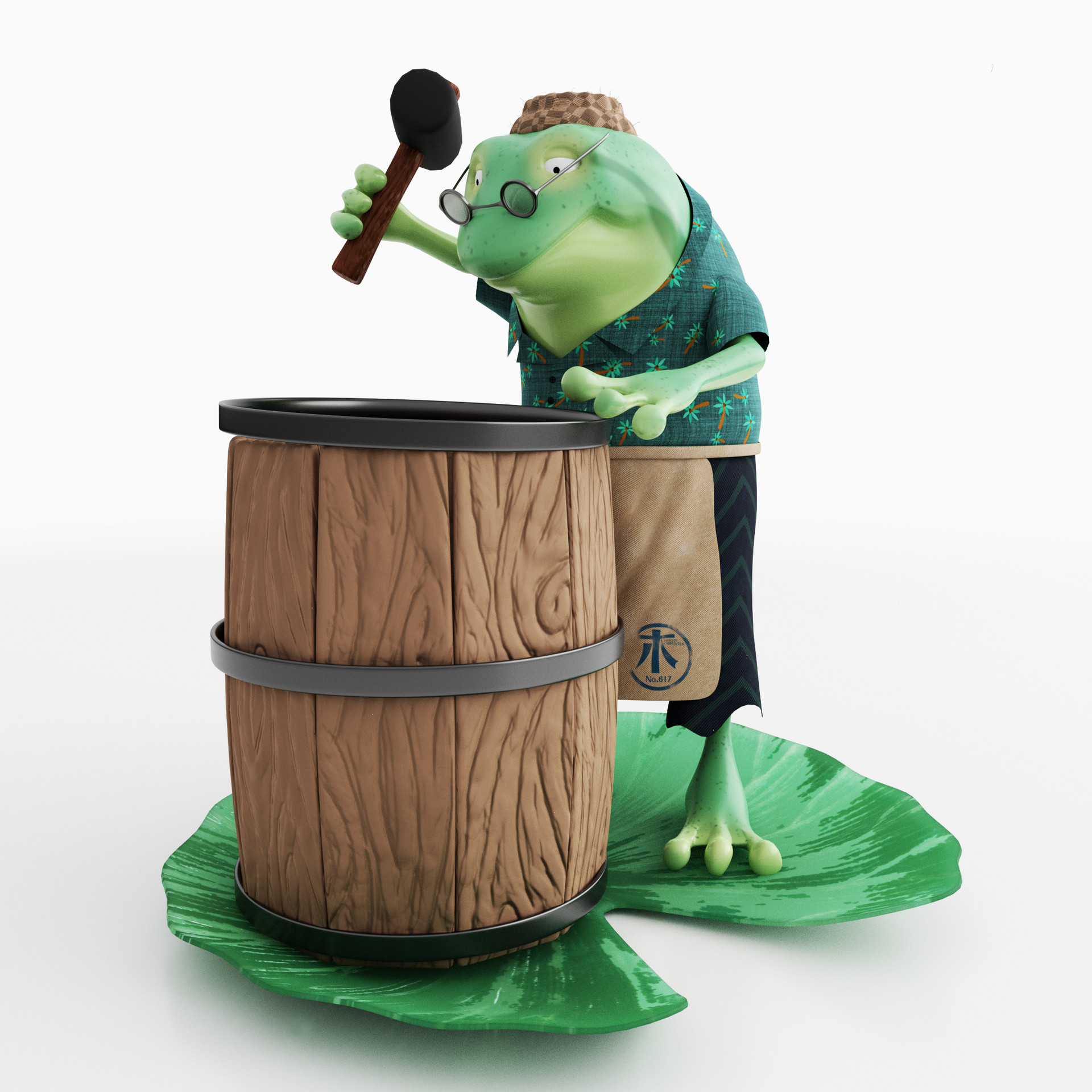 ArtStation - Carpenter Frog