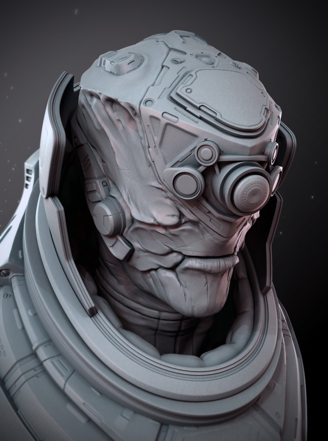 ArtStation - Alien_Portrait