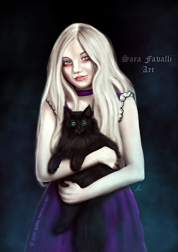 ArtStation - Little vampire