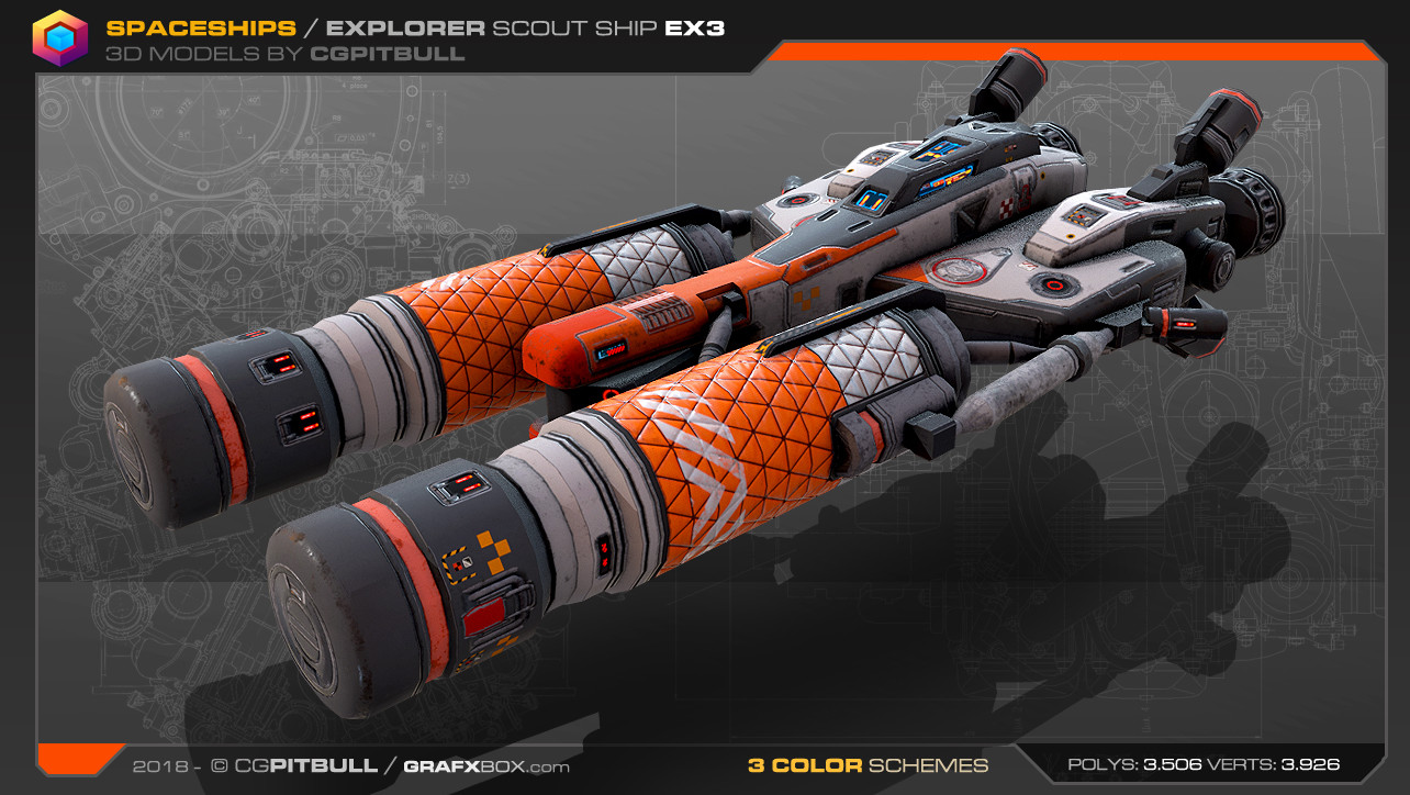 ArtStation - Explorer Fleet #01