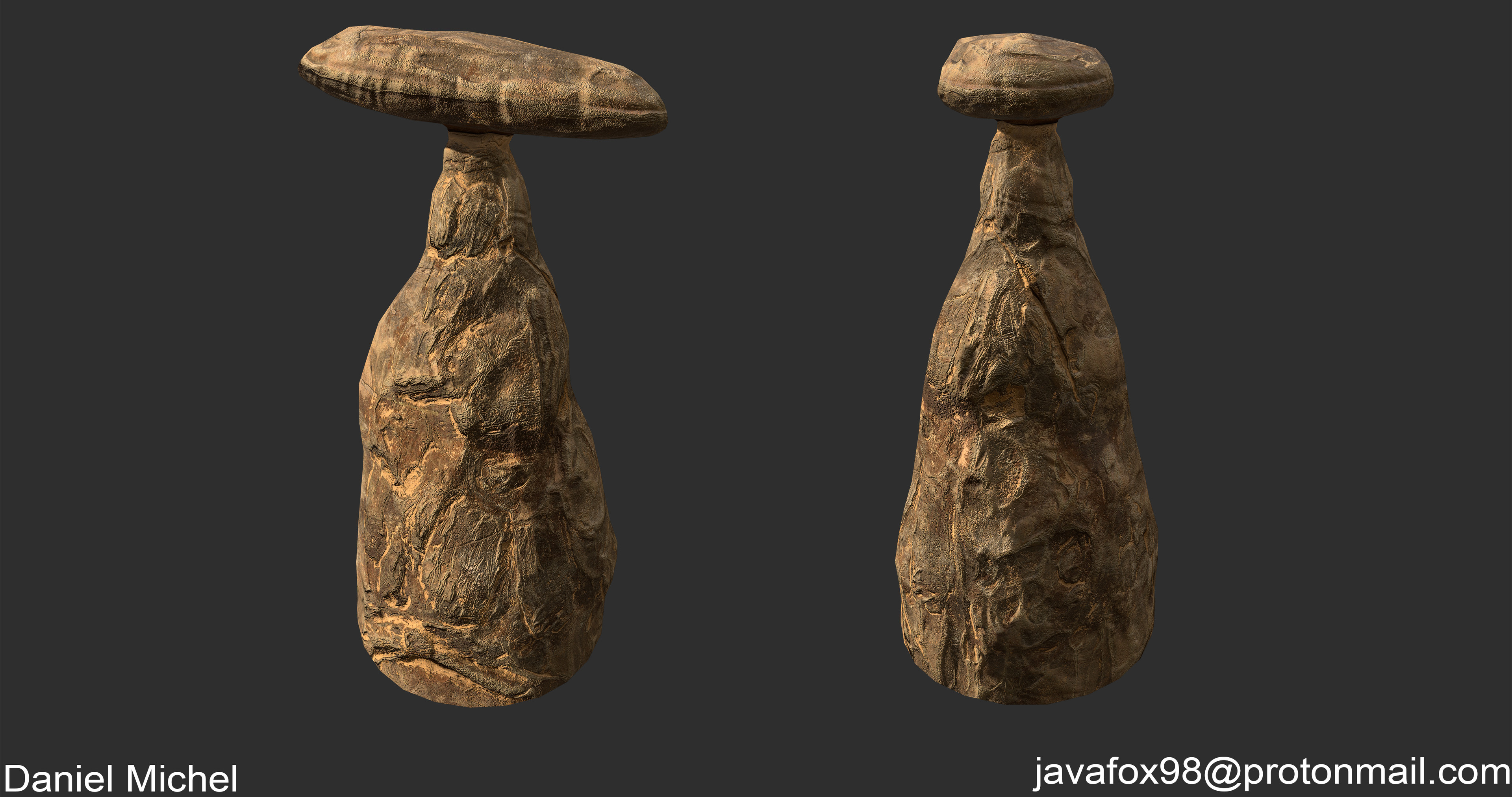 Daniel Michel - Weathered Rock