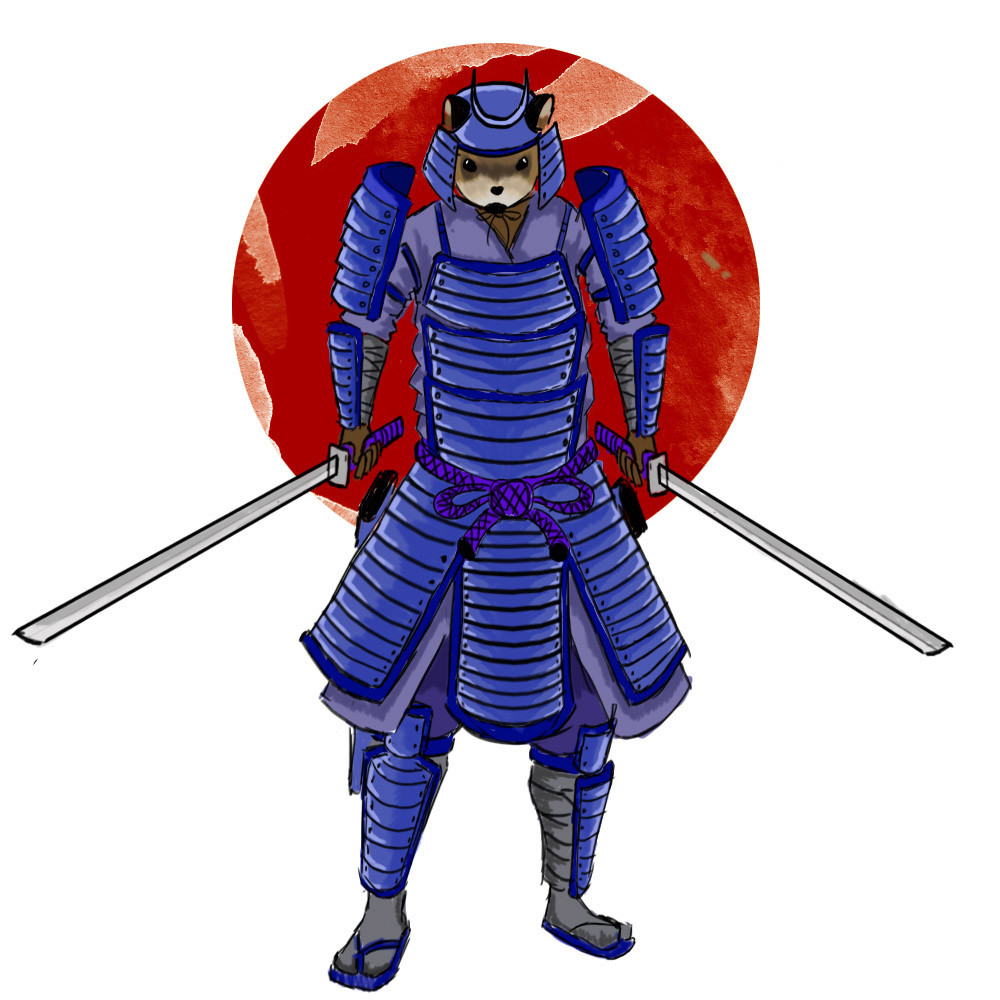 ArtStation - Samurai ferret