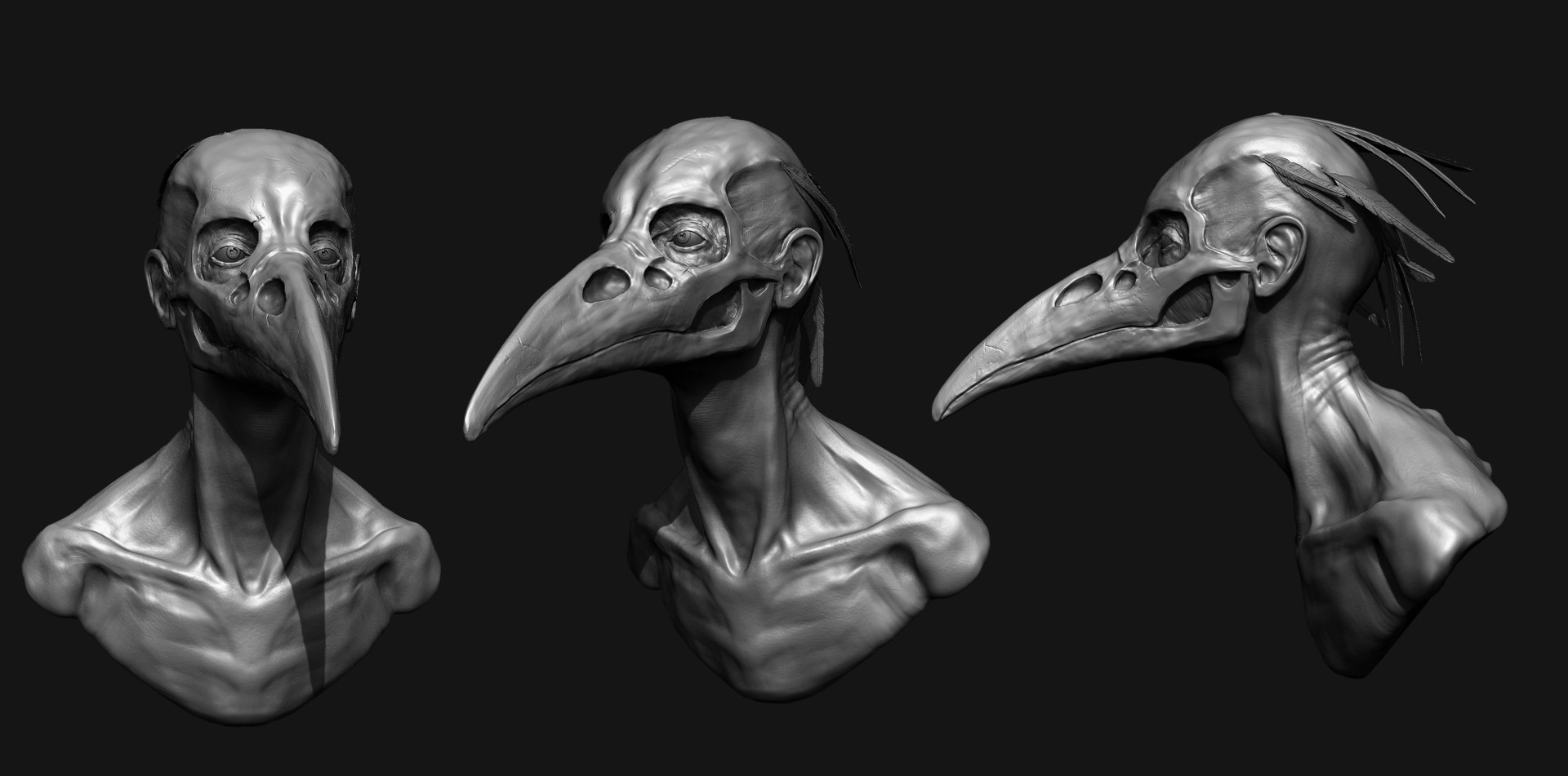 ArtStation - Creature Concept Sculpt