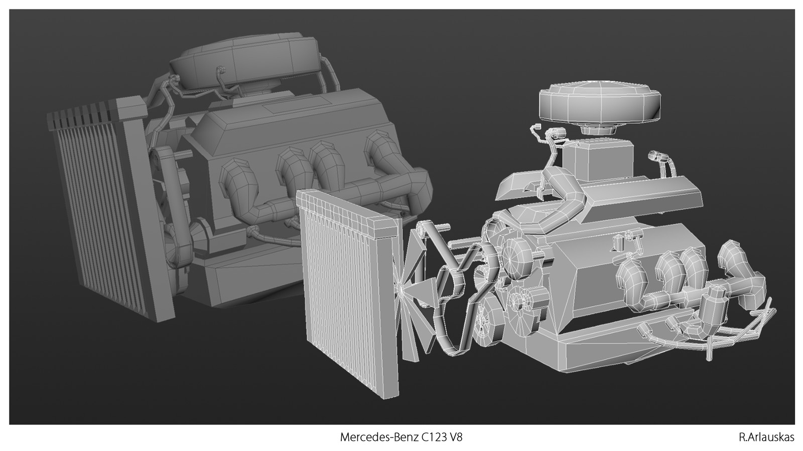 Rob Arlee - Mercedes-Benz C123 V8