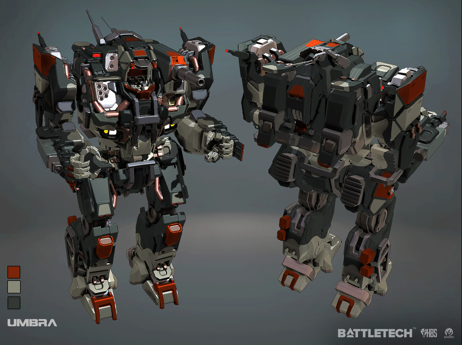 Marco Mazzoni - BATTLETECH - Shadowhawk Umbra skin
