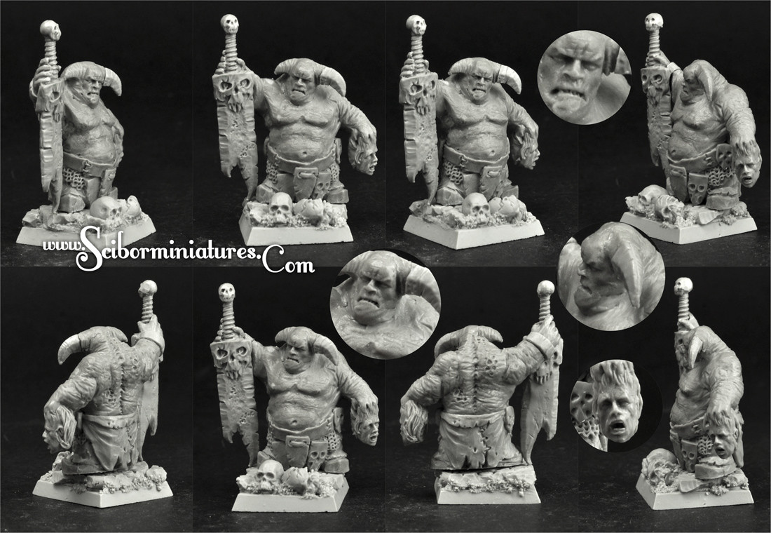 ArtStation - Evil Dwarf miniature
