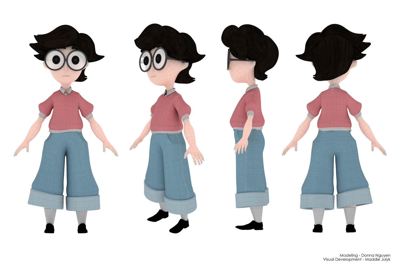 Donna Nguyen - Sebastian 3D Model