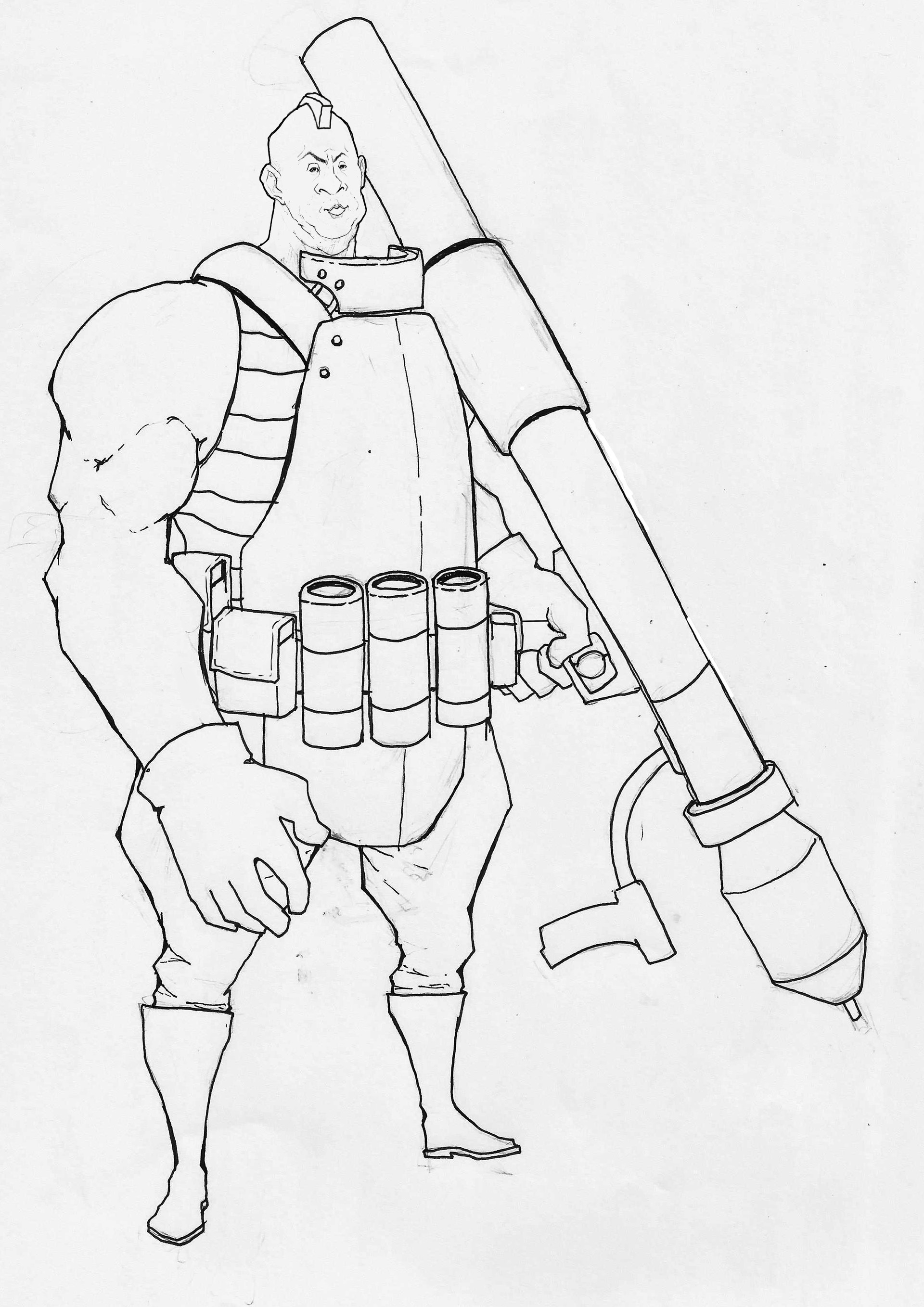 vin diesel coloring pages