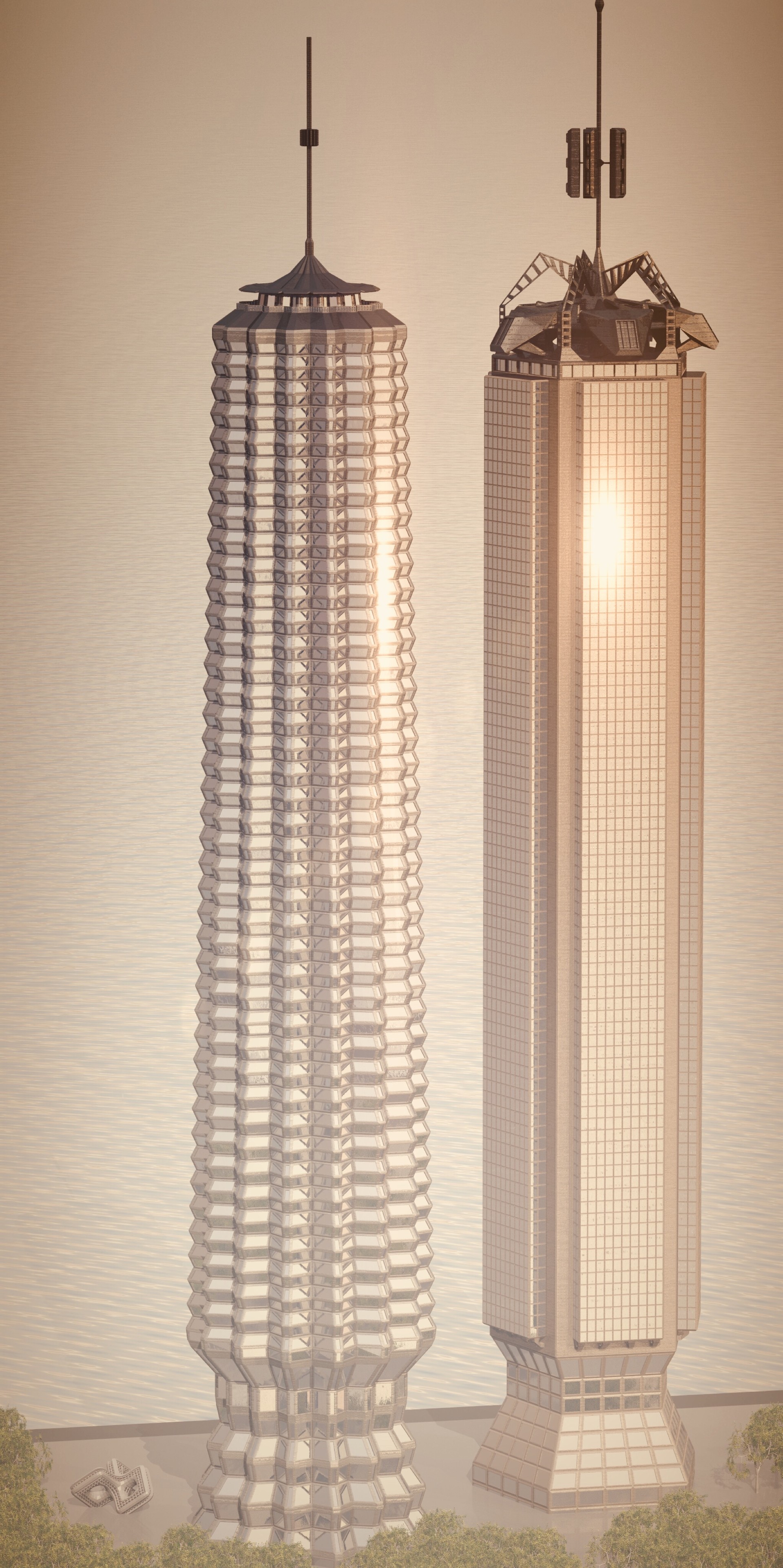 ArtStation - ZigZag Plaza