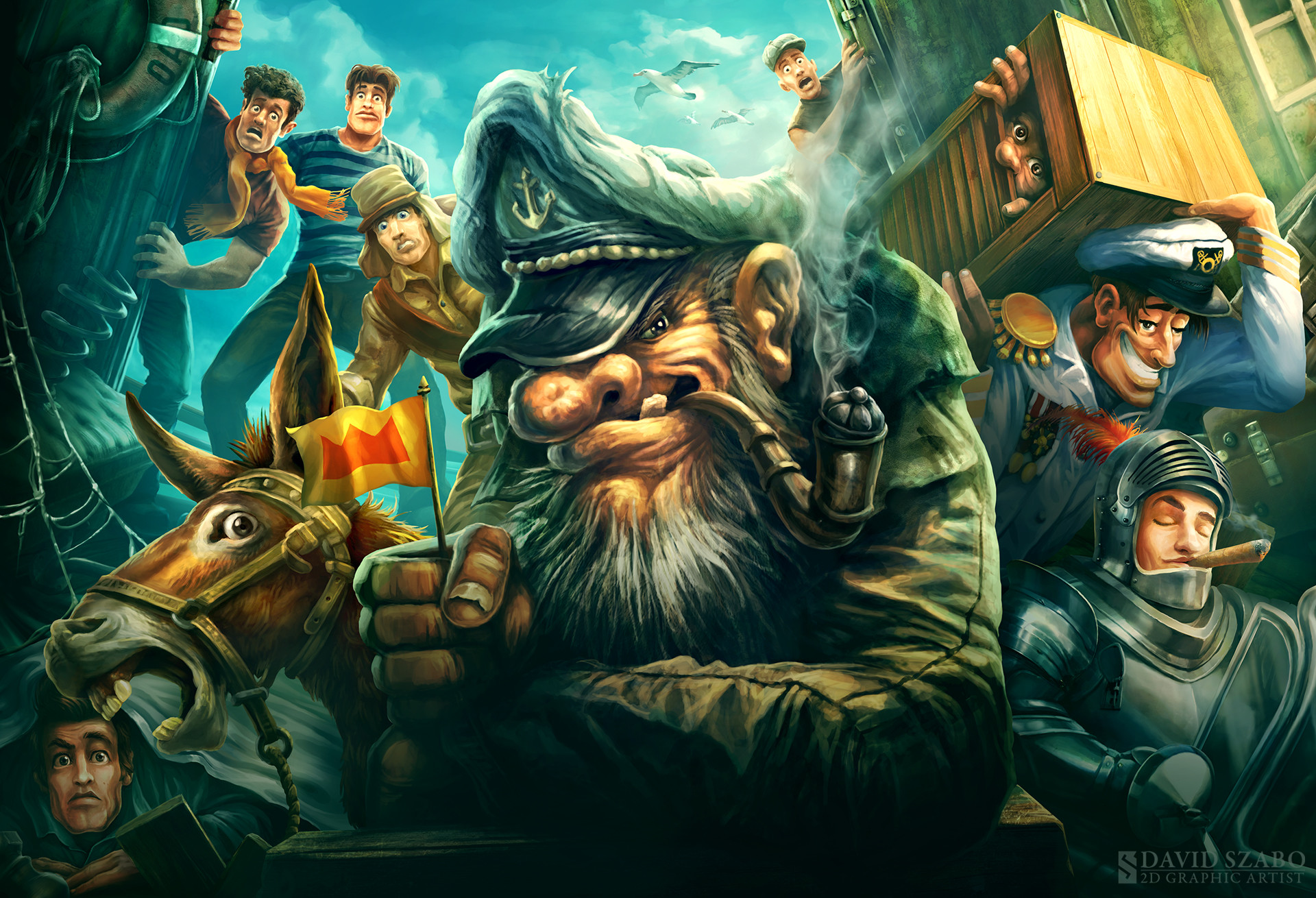 ArtStation - Team of P.Howard