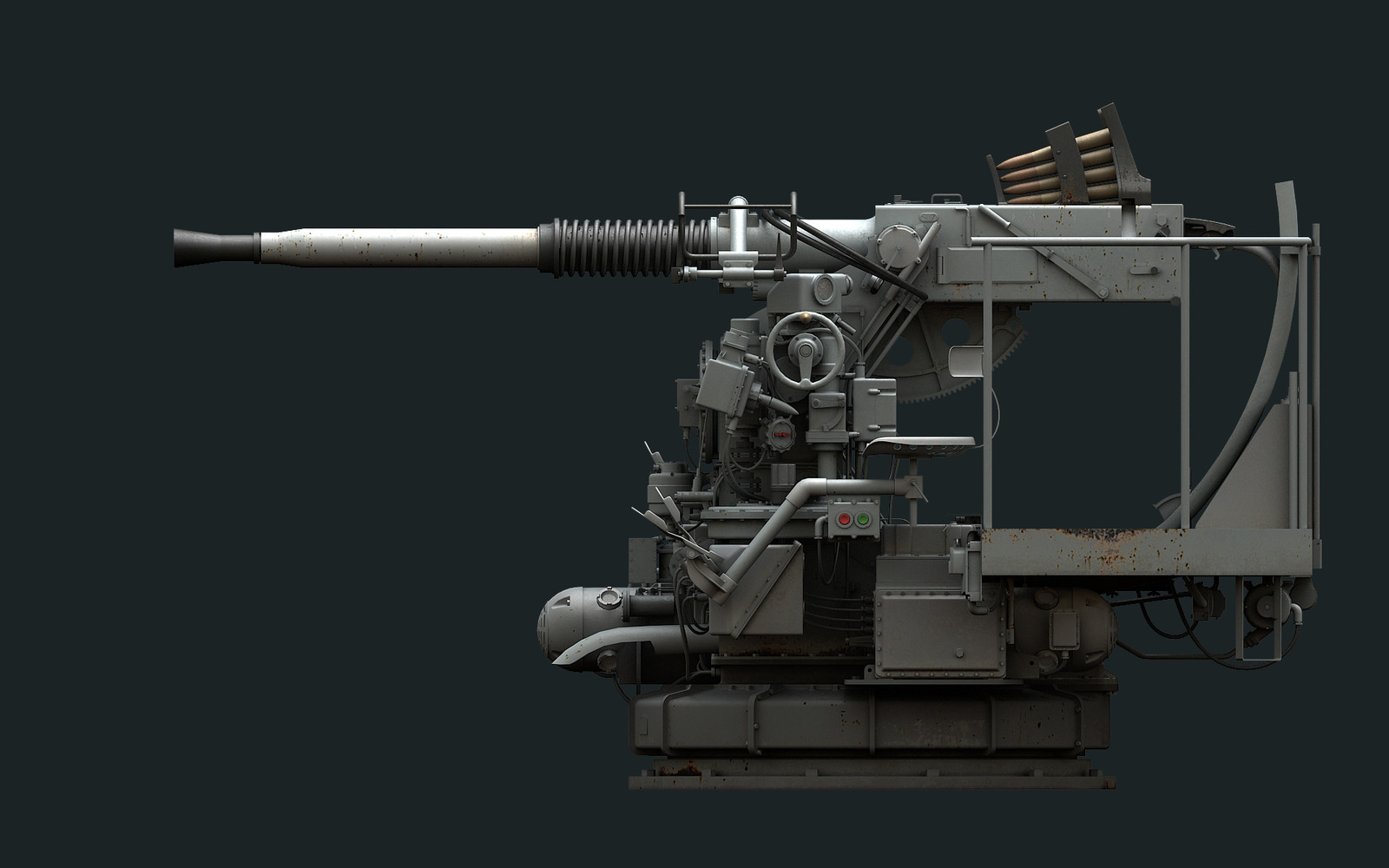 Barbu Gabriel - Bofors 40 mm AA naval gun
