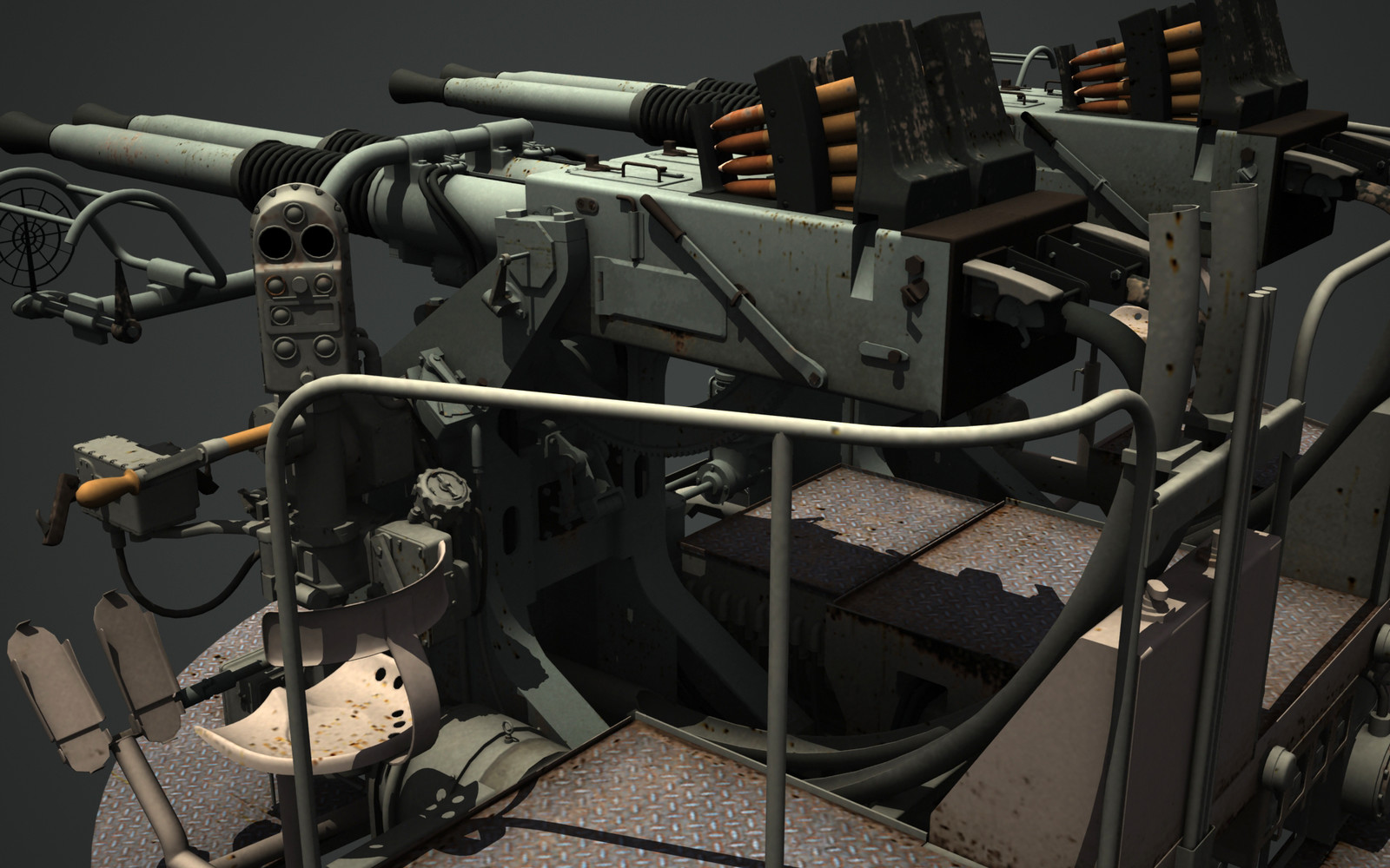 Barbu Gabriel - Bofors 40 mm AA naval gun