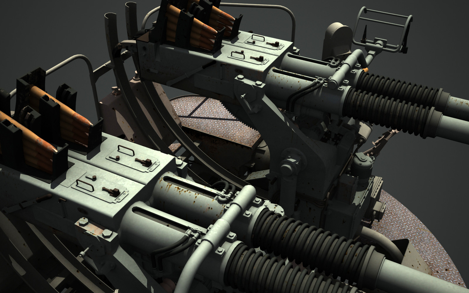 Barbu Gabriel - Bofors 40 mm AA naval gun