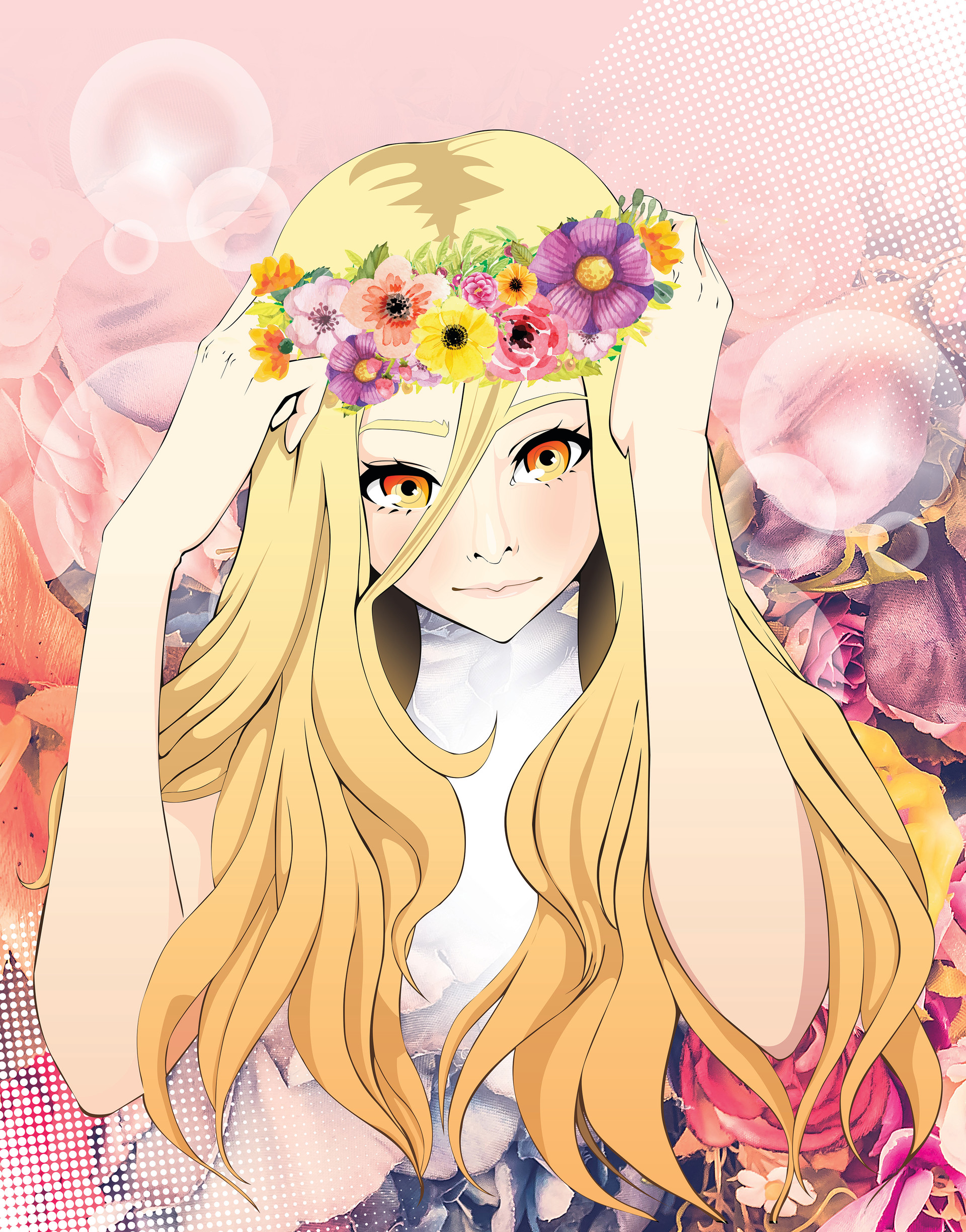 ArtStation - Flower Girl