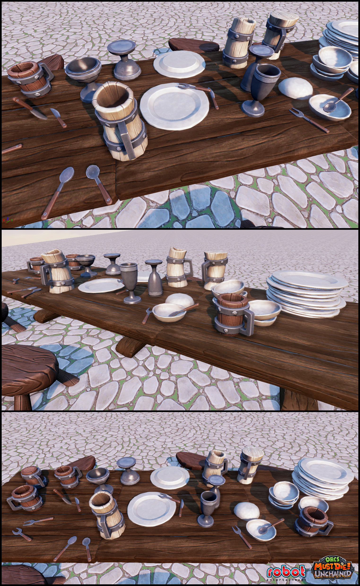 ArtStation - Orcs Must Die UNCHAINED: Order Table Setting