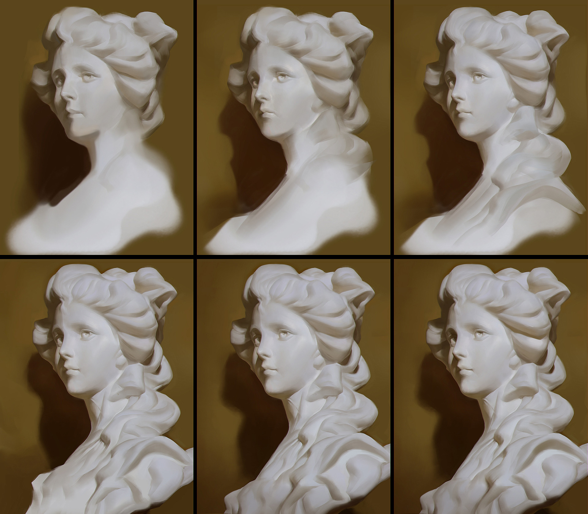 - LASSO - - Head bust