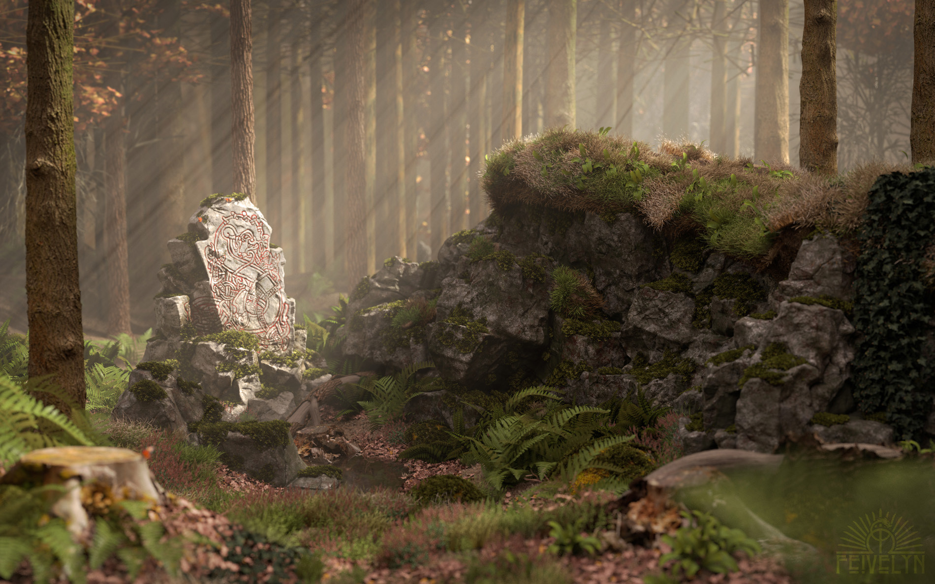 ArtStation - Forest Sanctuary