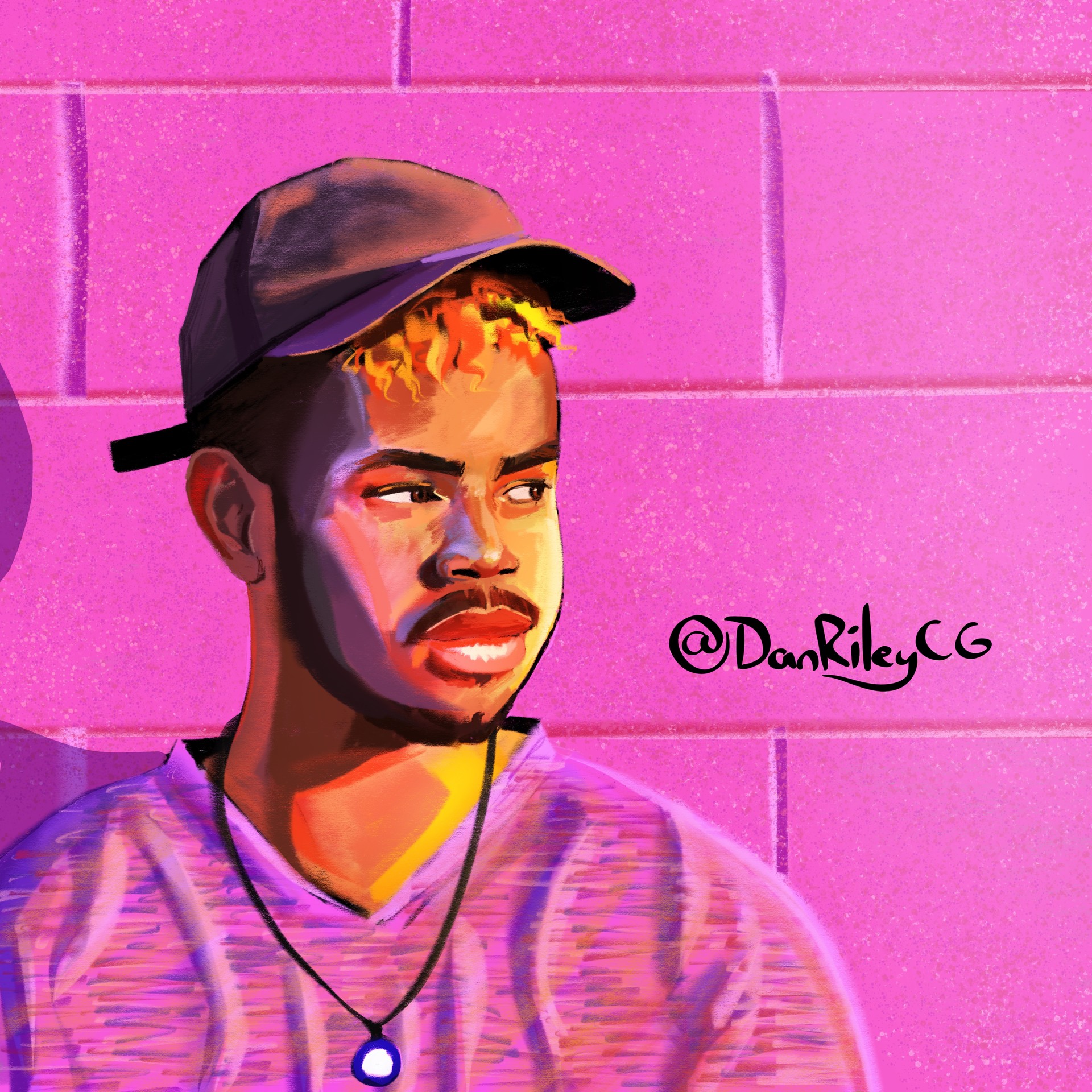 ArtStation - Pink Bricks (Reddit Gets Drawn)