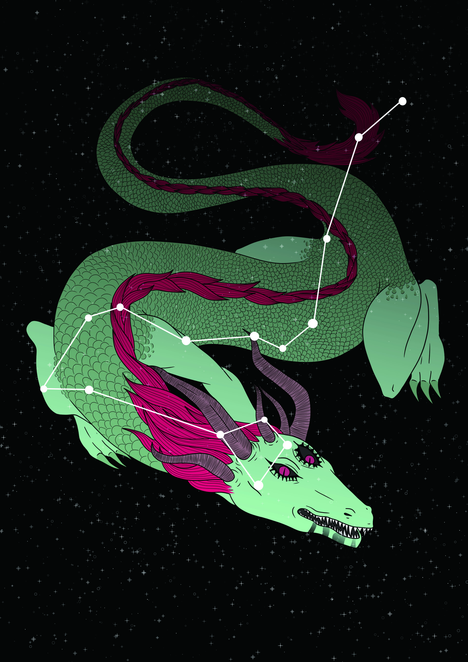 ArtStation - Cosmic Dragon