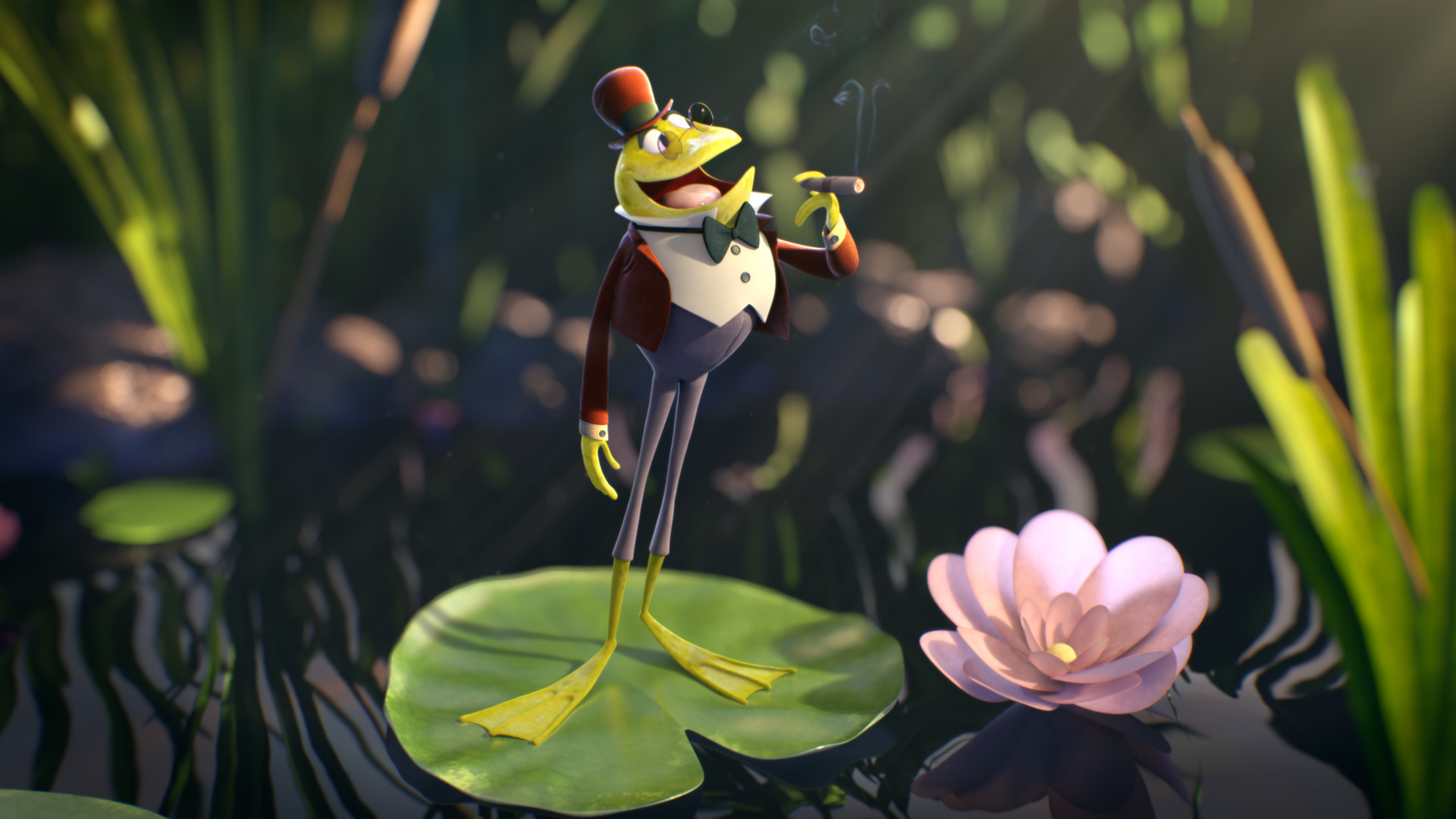 ArtStation - The Smoking Frog