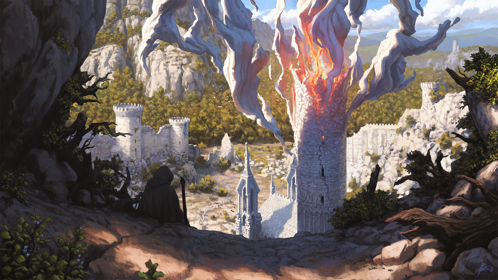 ArtStation - The White Fortress