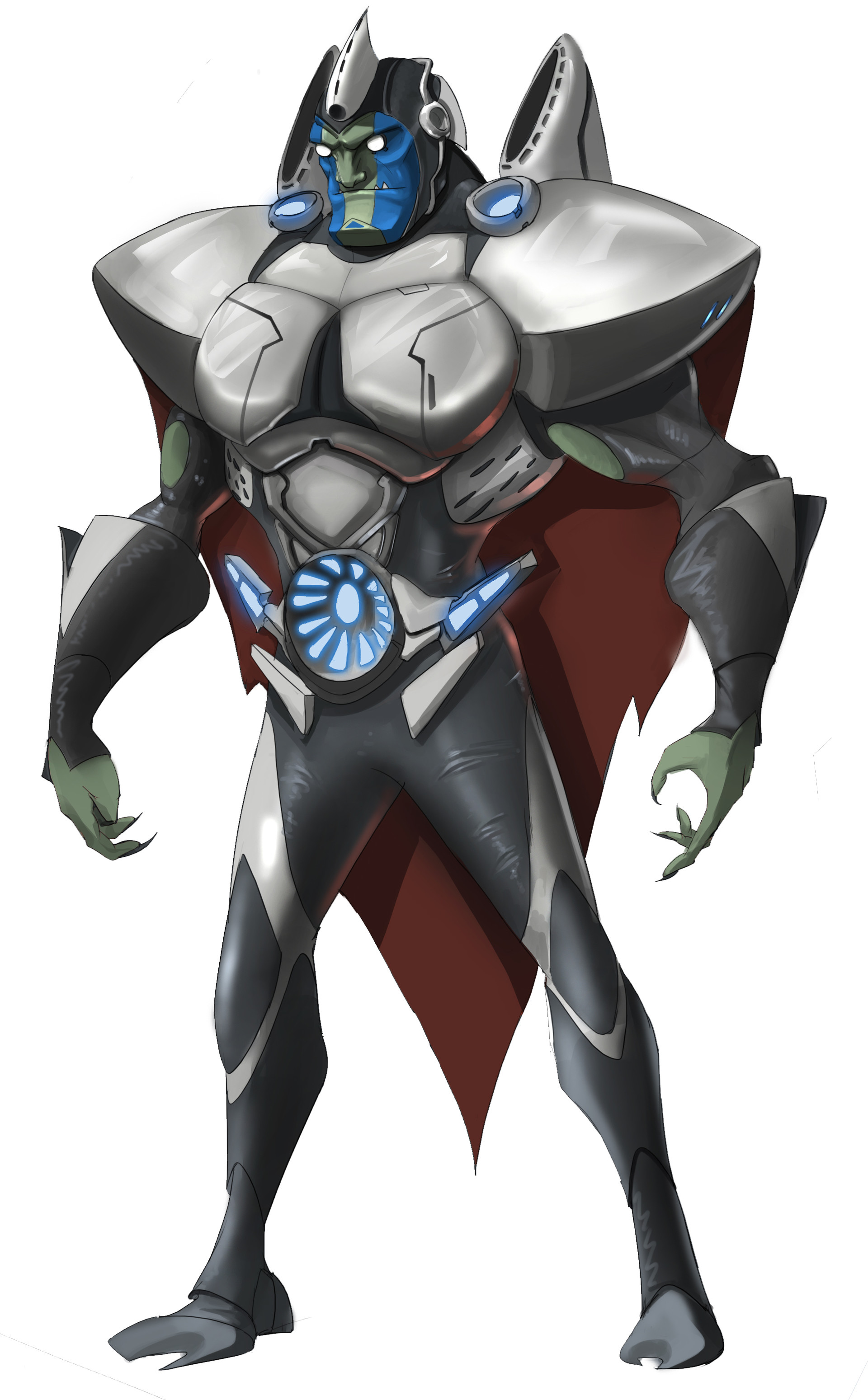 ArtStation - alien superhero