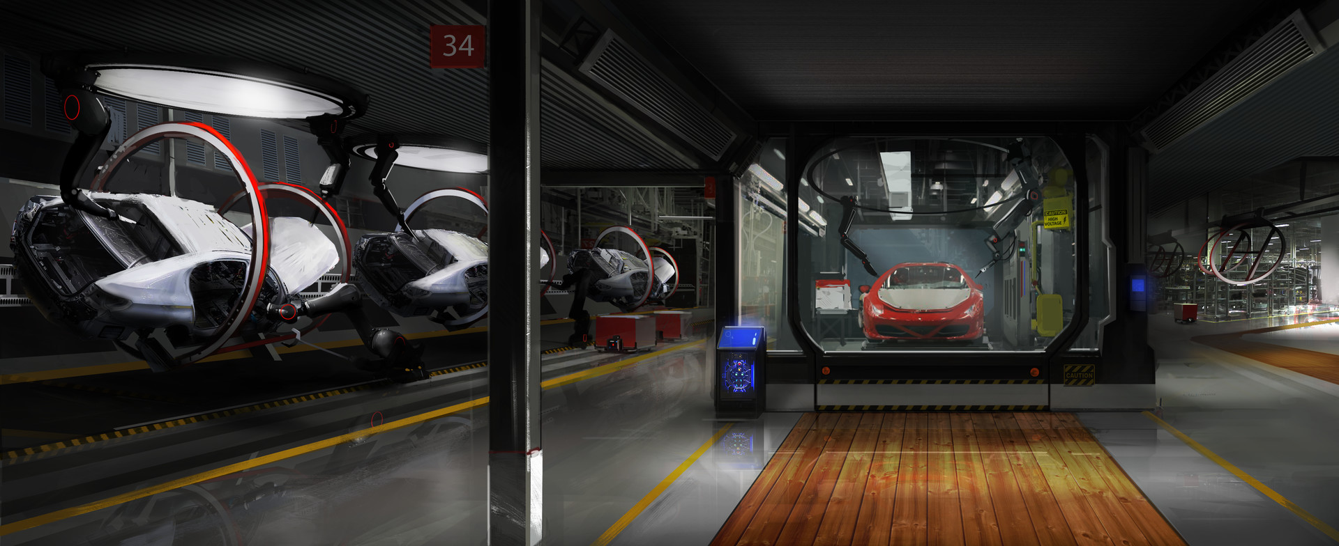 ArtStation - Car Factory