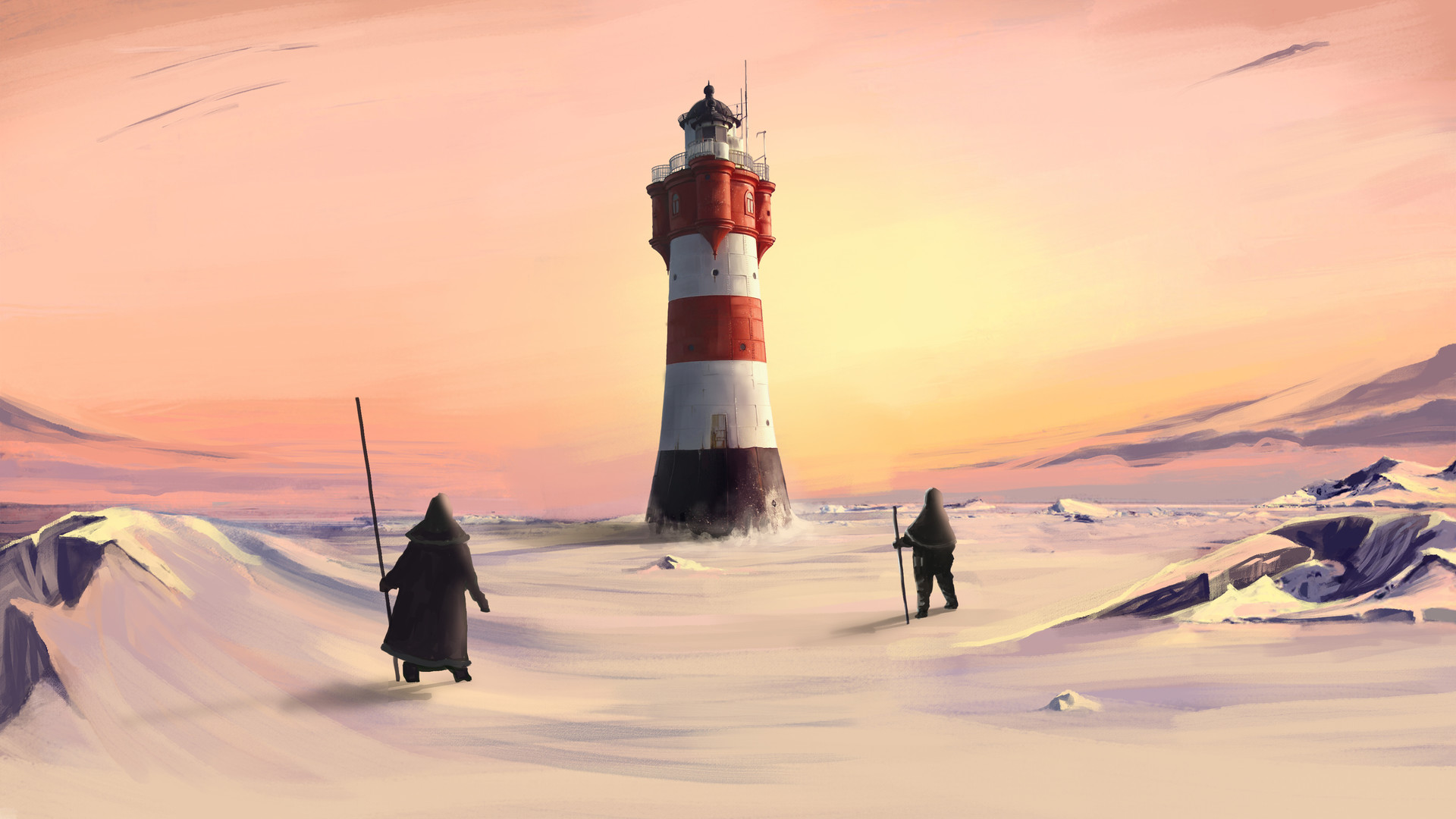 ArtStation - Lost Lighthouse - Morning