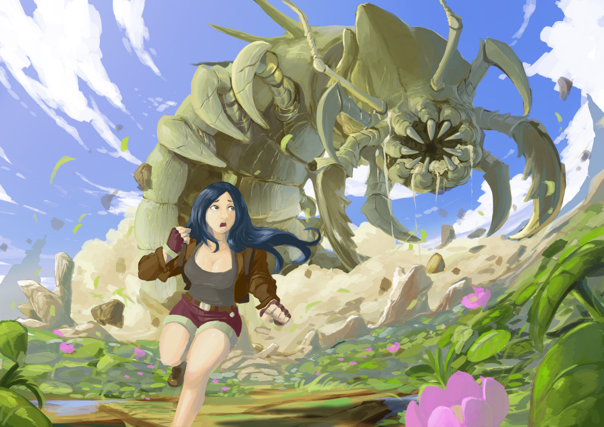 ArtStation - Giant Worm